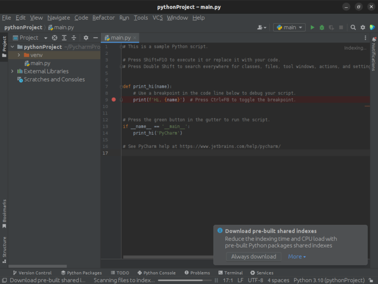 Pycharm-community – XtraDeb